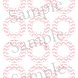 Printable Editable Chevron Label | Pink Chevron Mason Jar Label ...