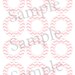 Printable Editable Chevron Label Pink Chevron Mason Jar Label ...