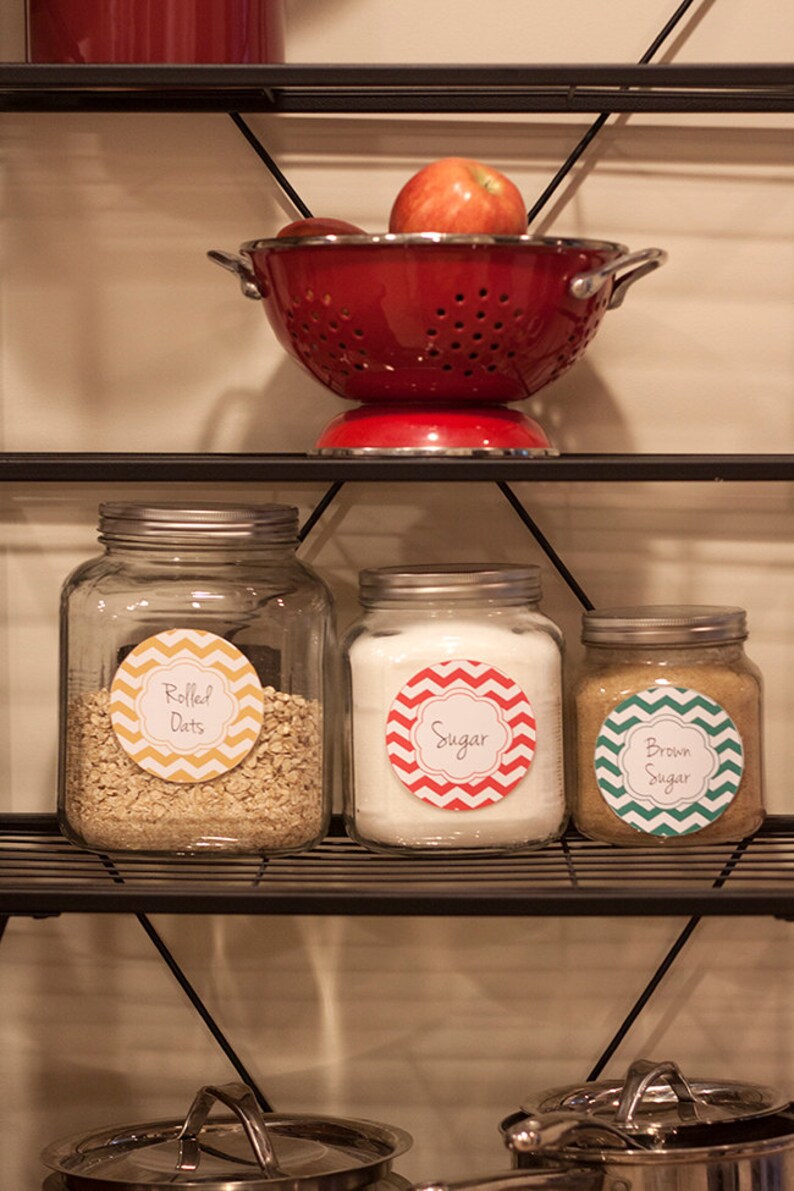 Printable Editable Pantry Labels Including Blank Labels | Instant ...