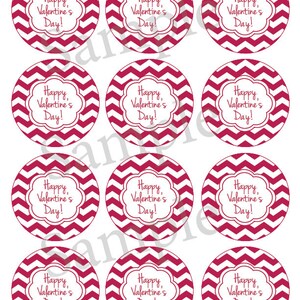 Printable Valentine's Day Mason Jar Label Instant Downloadable PDF ...