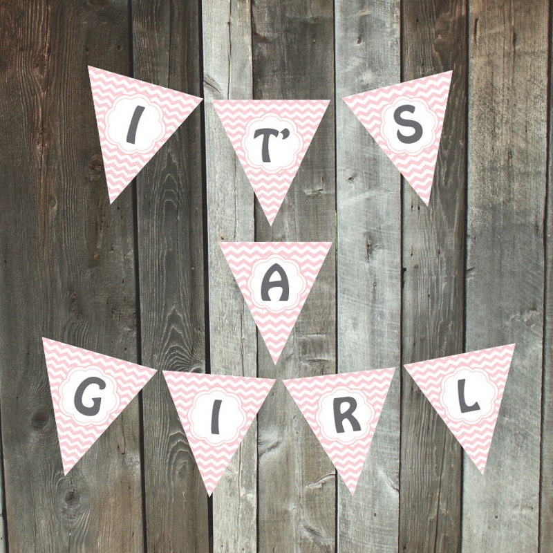 Chevron Pennant - Etsy