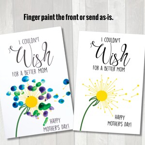 Mother's Day Card From Child | Printable Wishes for Mom Questionnaire ...