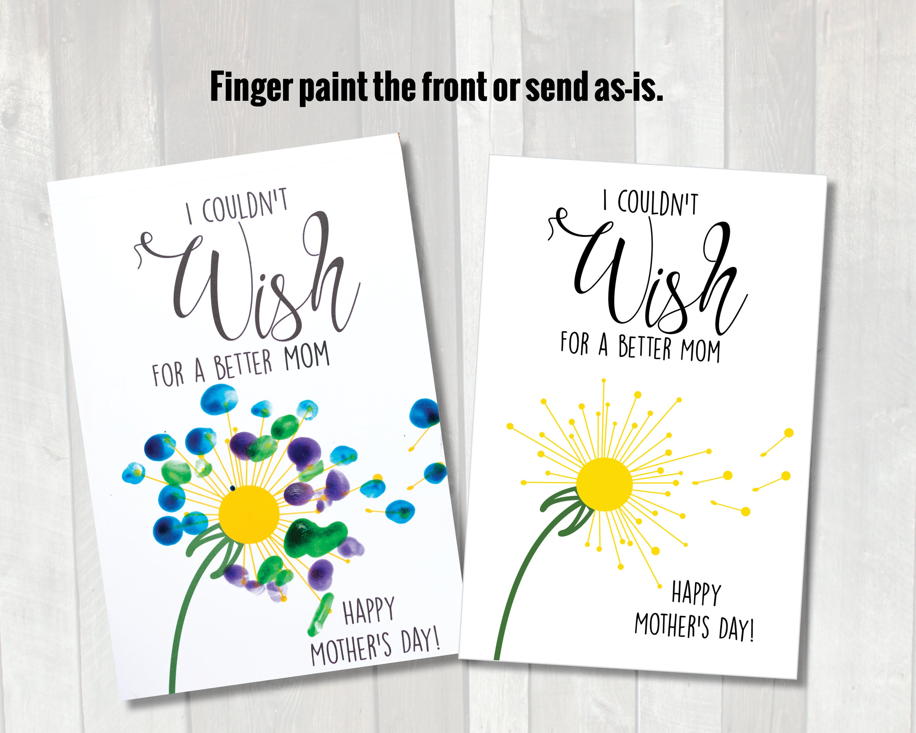 Mother's Day Card From Child | Printable Wishes for Mom Questionnaire ...
