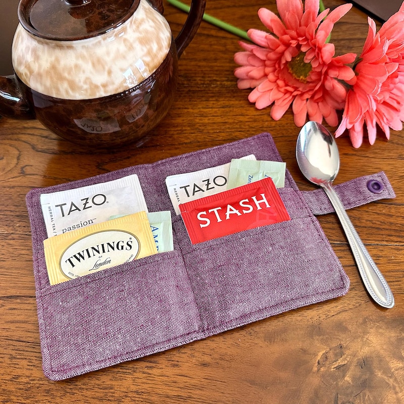 Tea Bag Carrier Case - Etsy