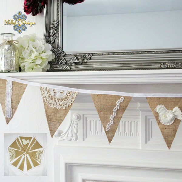 Rustic Bunting - Etsy UK