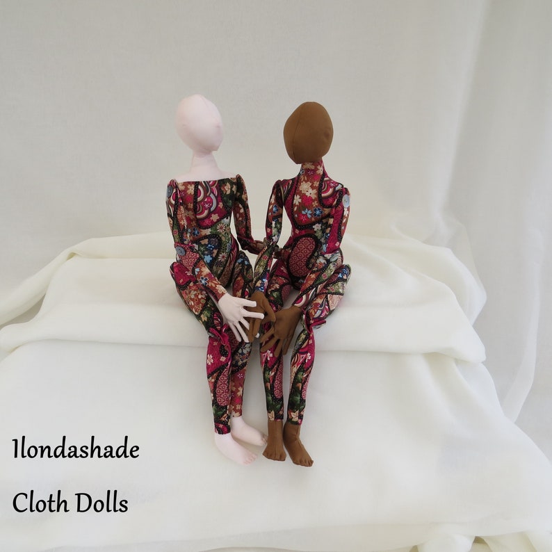 Cloth Doll Body Blank. Soft Sculpture - Etsy UK