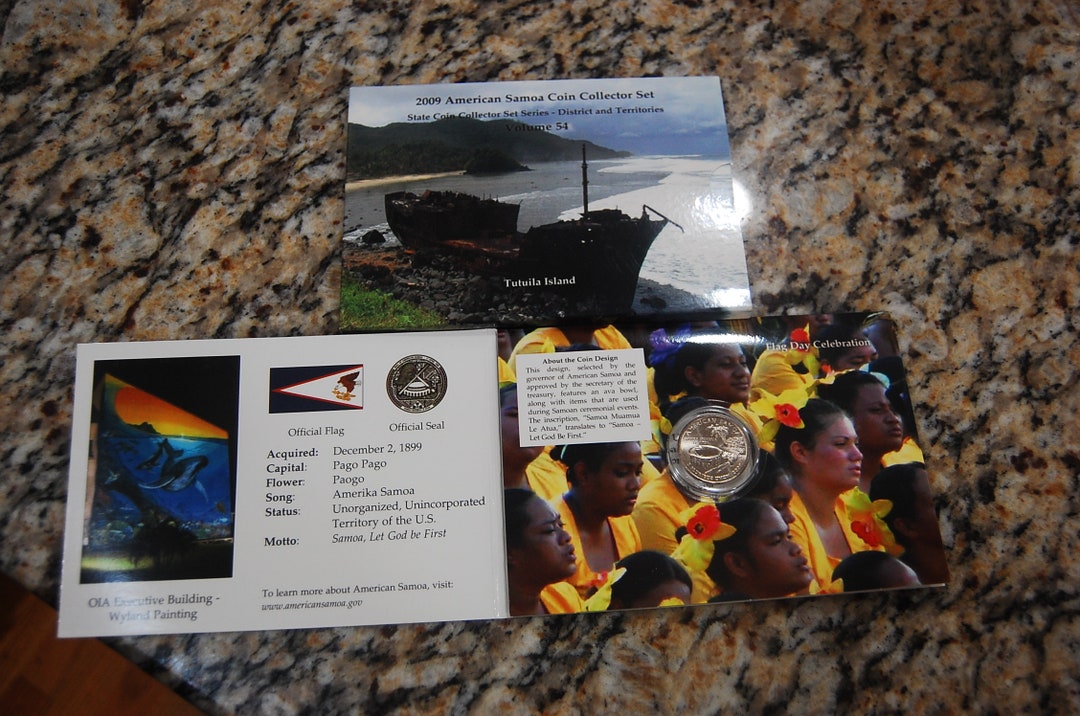 American Samoa---washington State Quarters Collections - 2009 P ...