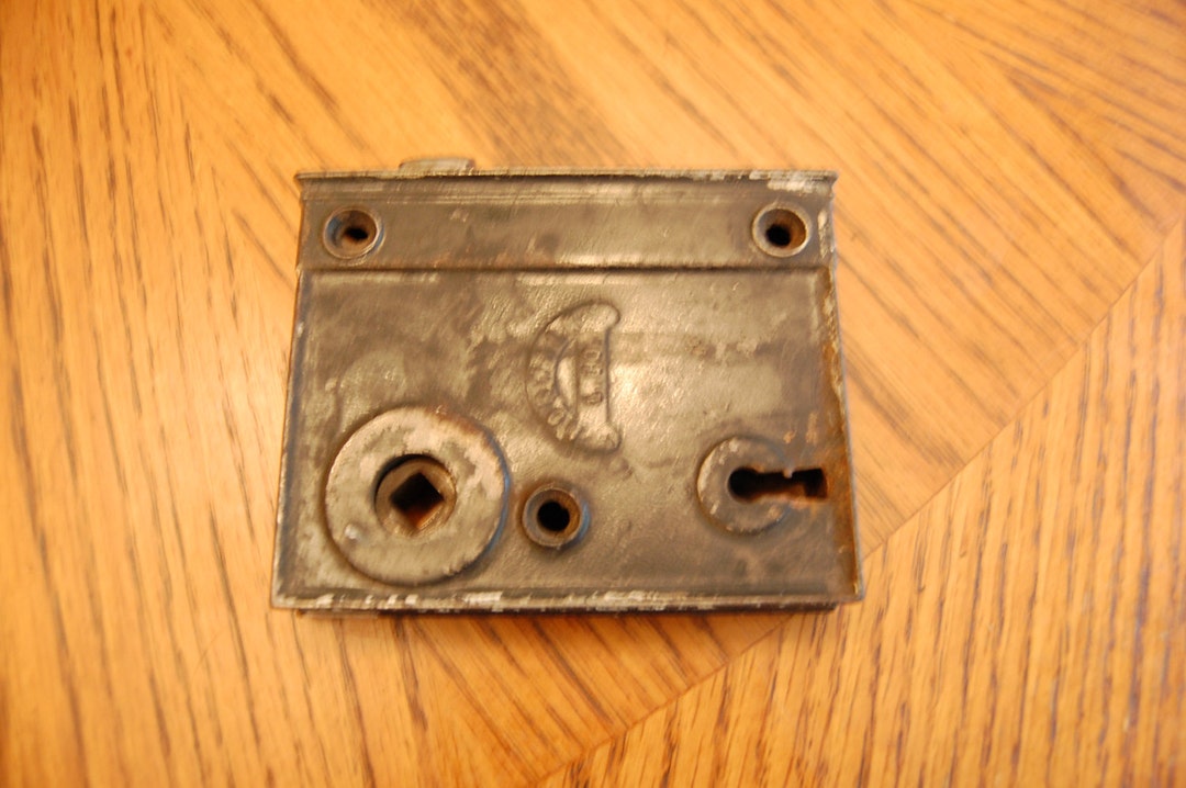 VINTAGE DOOR Locks--normal Lock Co Dtd 1868-philadelphia- Large One ...