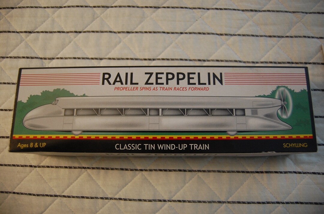 Rail Zeppelin----limited Edition Schyling -wind Up- - Tin Treasure Toy ...