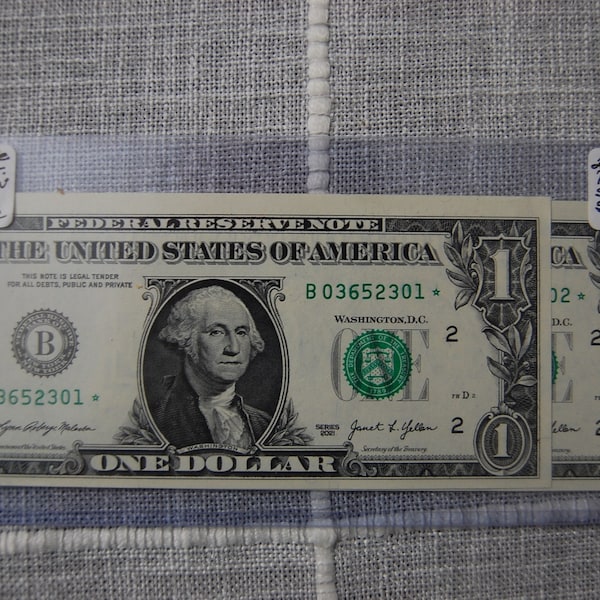 Dollar Bill With Star Note - Etsy