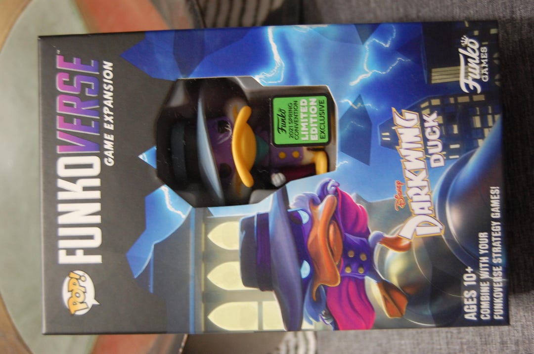 Funko Pop--dark Wing Duck--spring Edition Limited-game Expansion--2021 ...