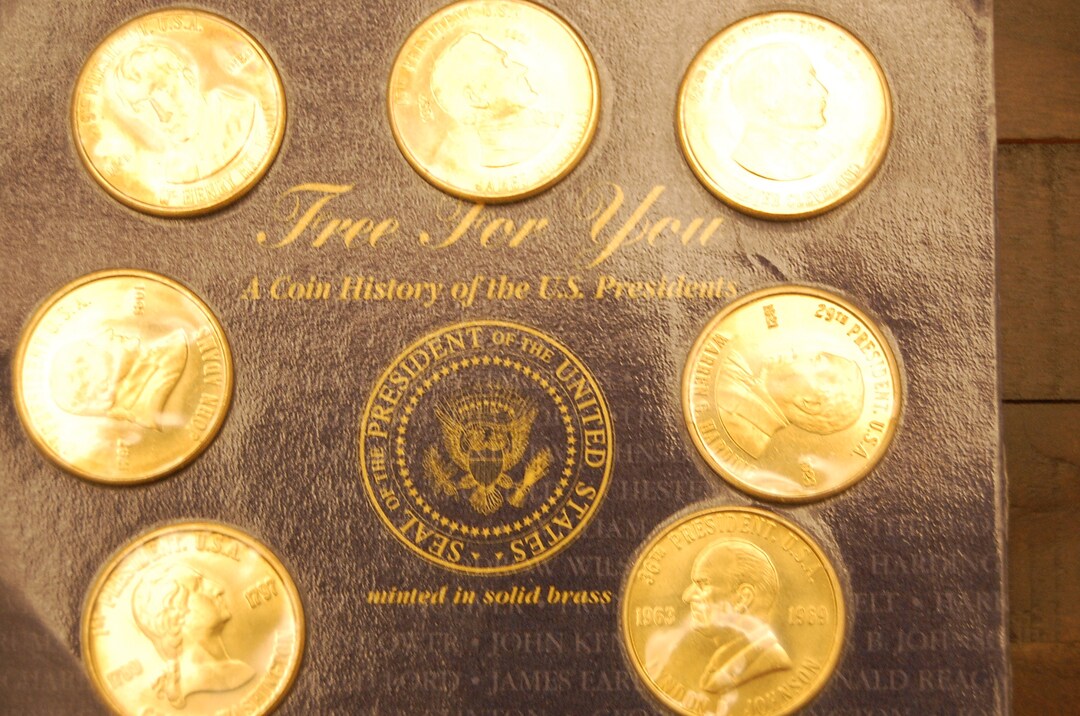 Coin History of U.S. Presidents---- Readers Digest Give Away -fully in ...
