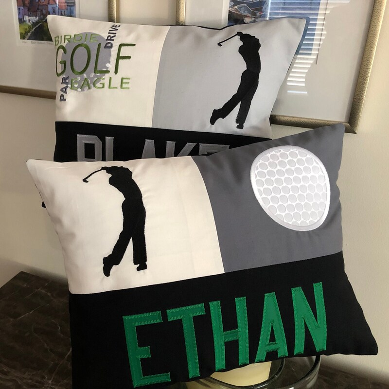Golf Pillow - Etsy