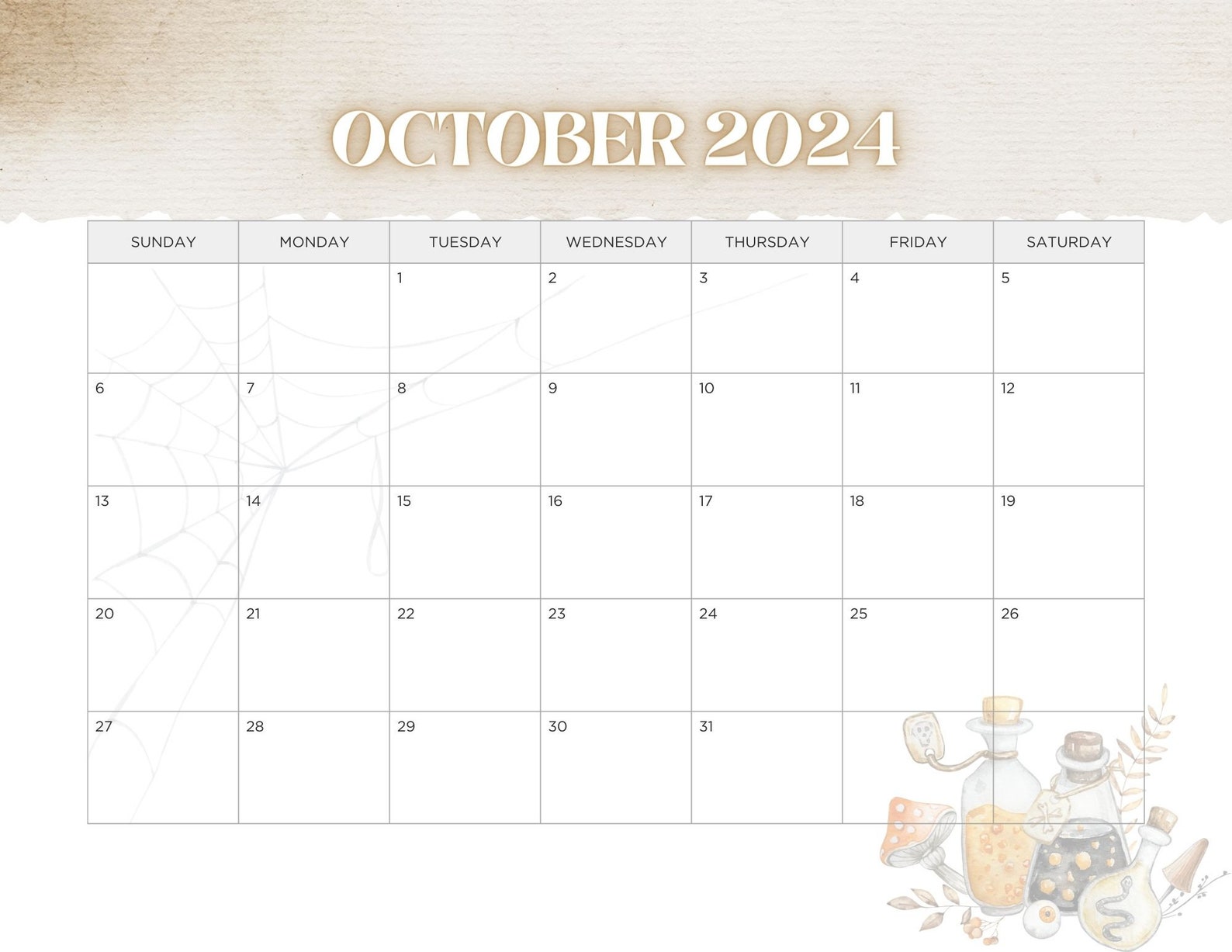 Black Wisdom Calendar - 2024 (printable PDF Download) - Etsy