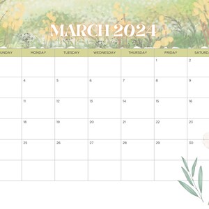 Black Wisdom Calendar - 2024 (printable PDF Download) - Etsy