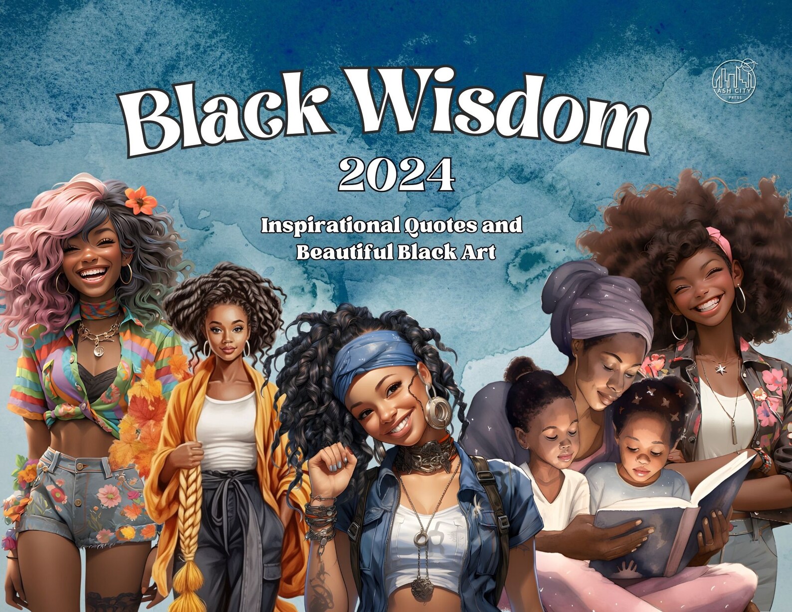 Black Wisdom Calendar - 2024 (printable PDF Download) - Etsy