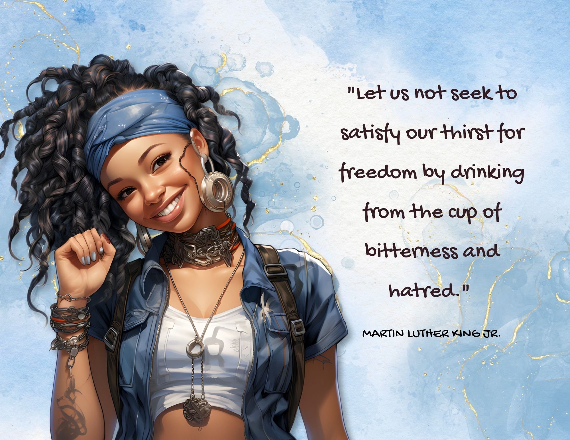 Black Wisdom Calendar - 2024 (printable PDF Download) - Etsy