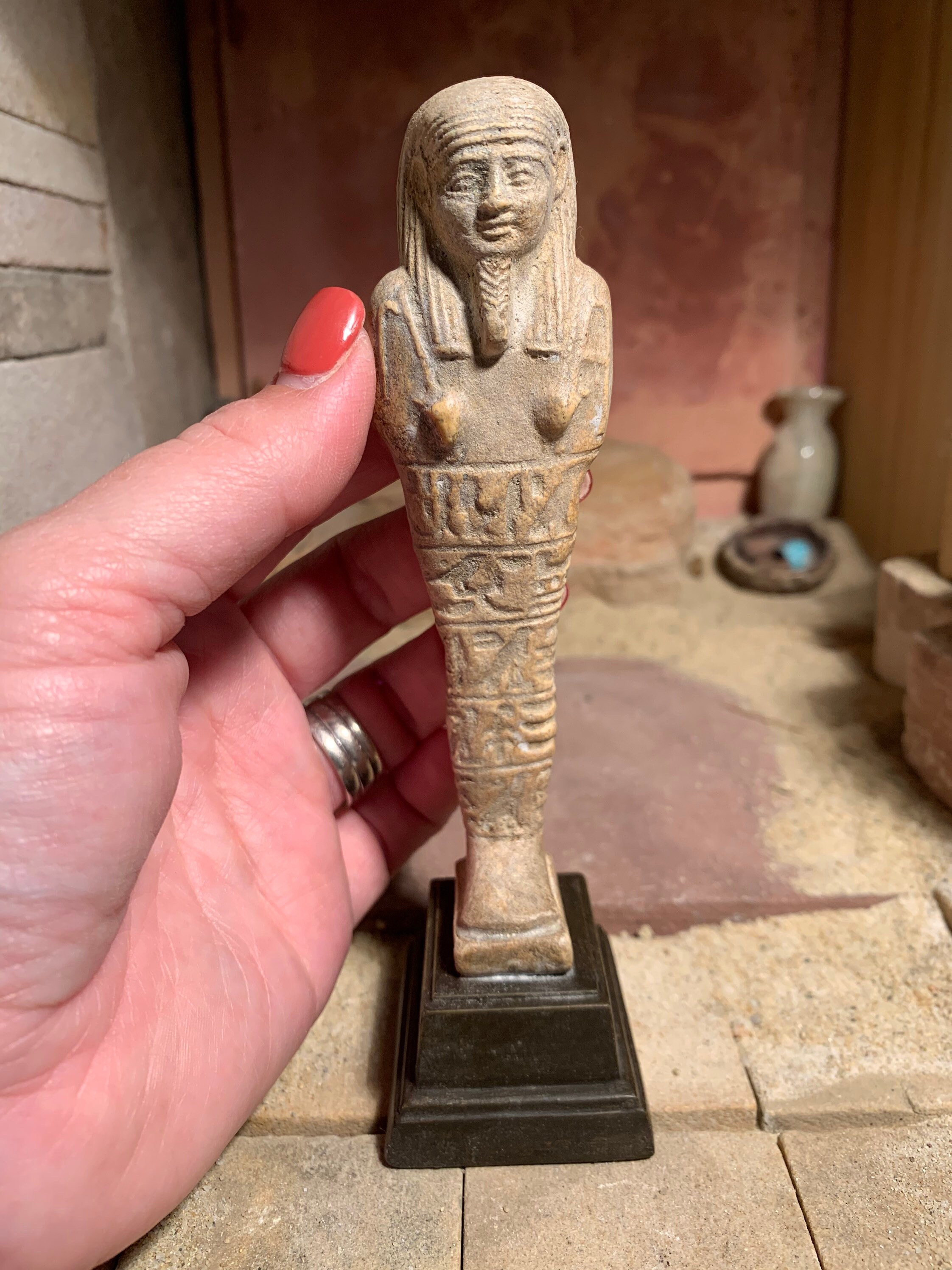 Egyptian statue Ushabti / Shabti mummy figure replica for work in the ...