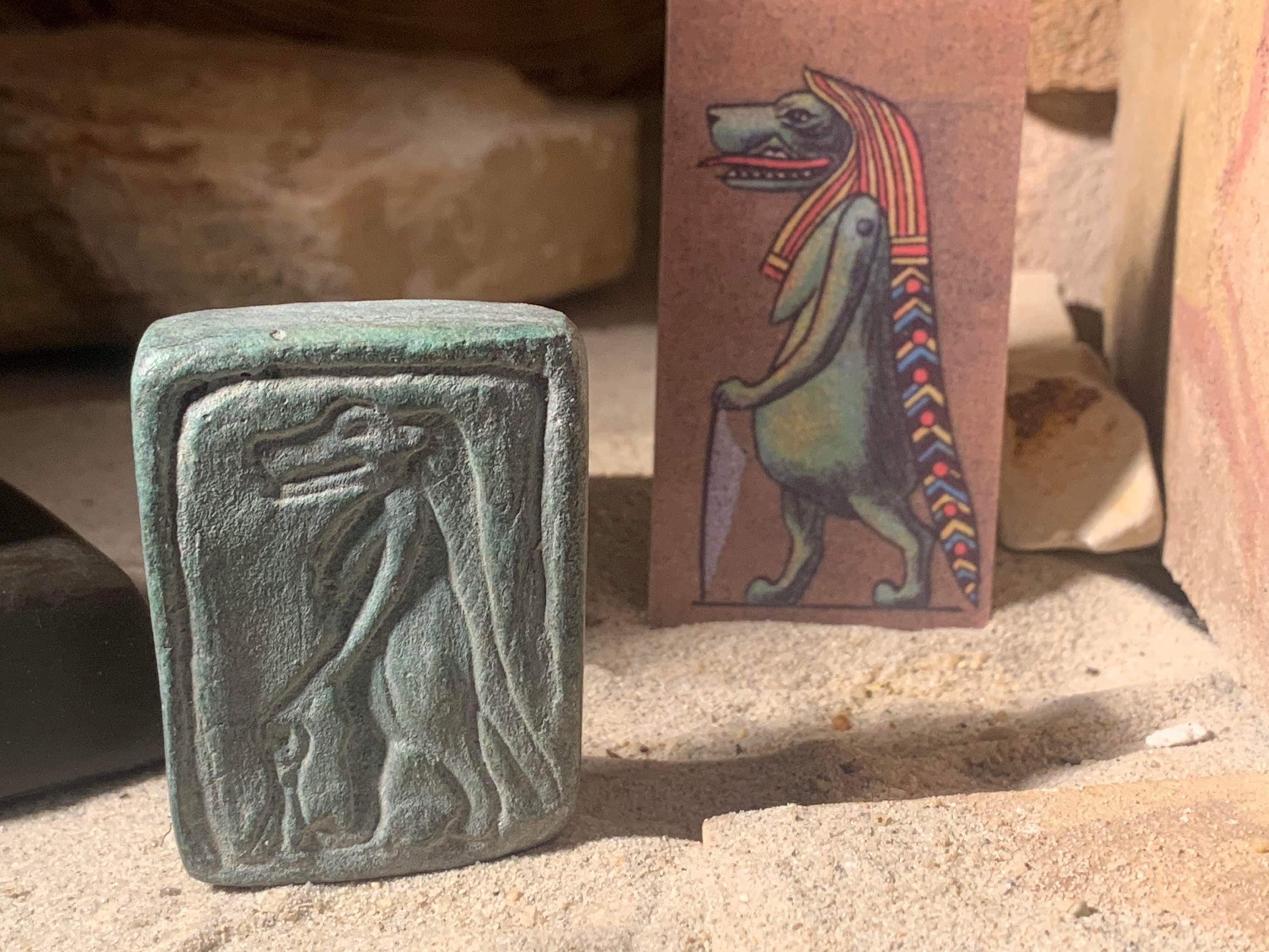 Egyptian statue Taweret - Hippopotamus.Protector Goddess of childbirth ...