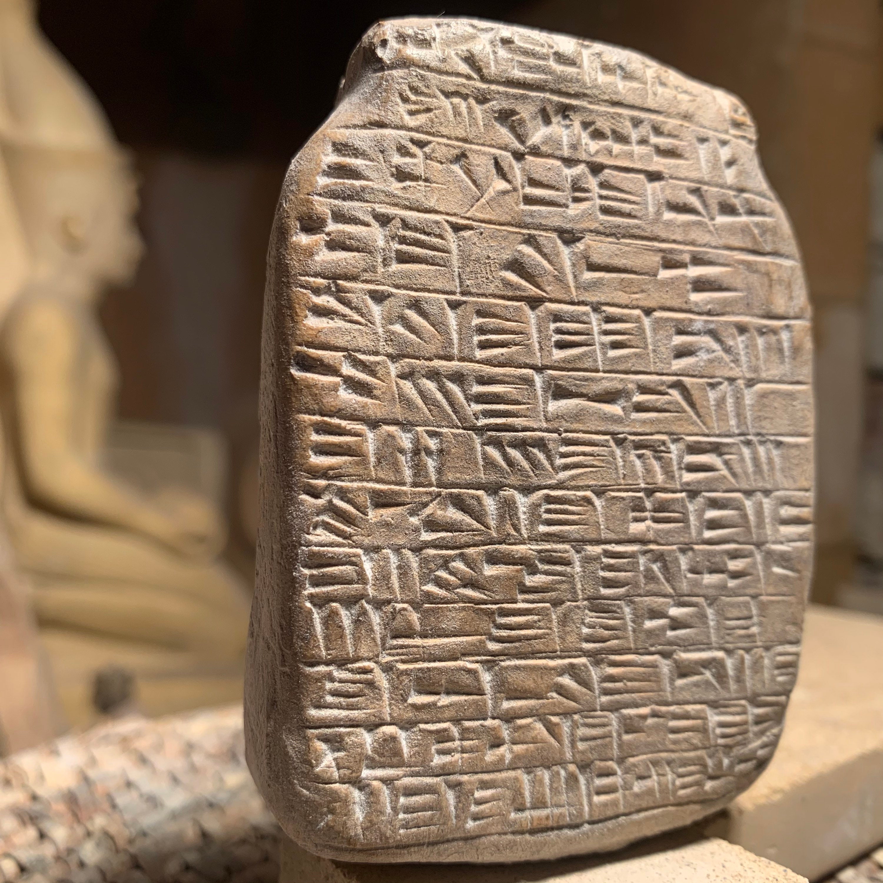 Erra amulet - Protection from plague cuneiform writing