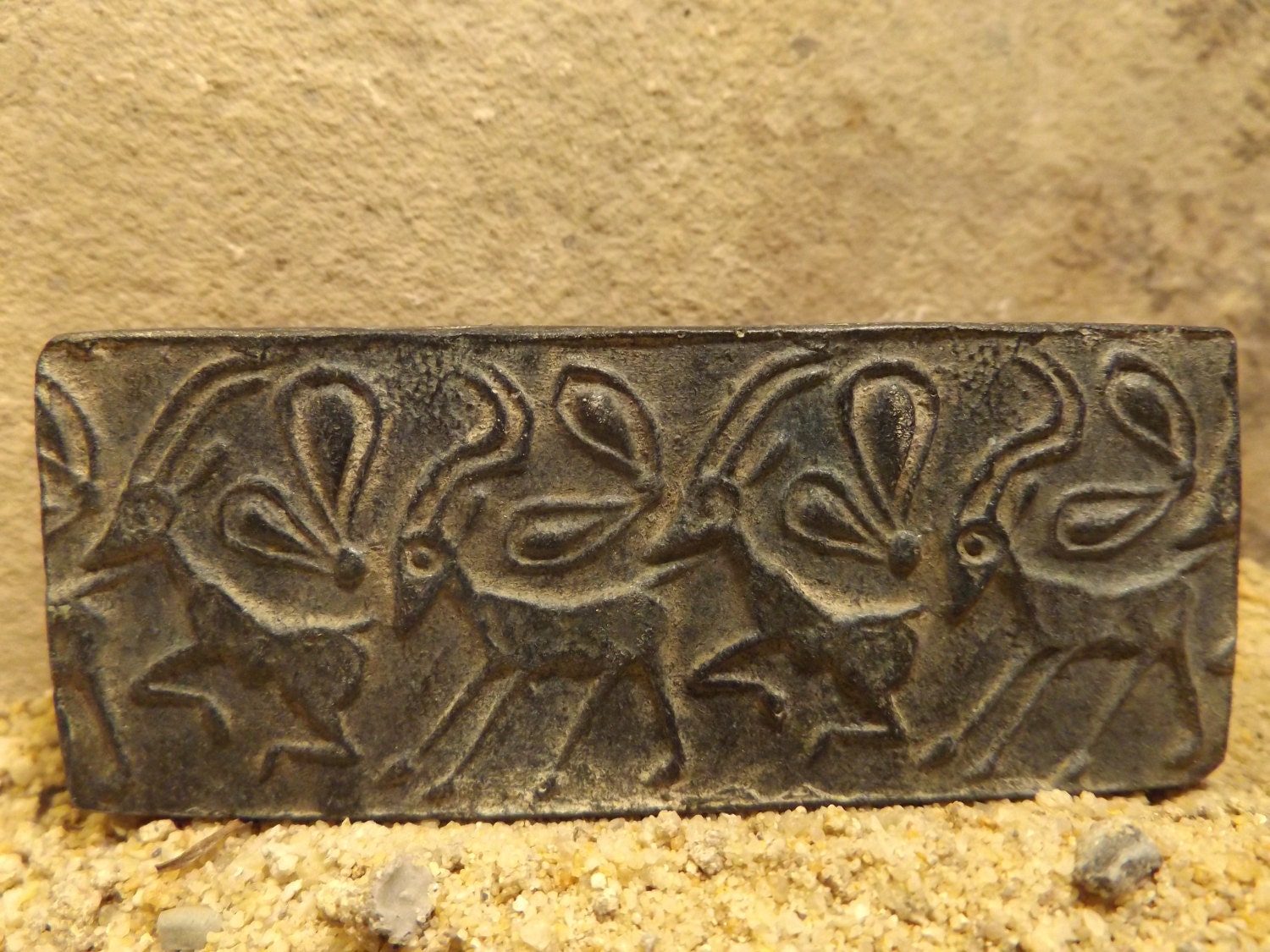 Mesopotamian cylinder seal impression replica - Proto-Elamite epoch ...