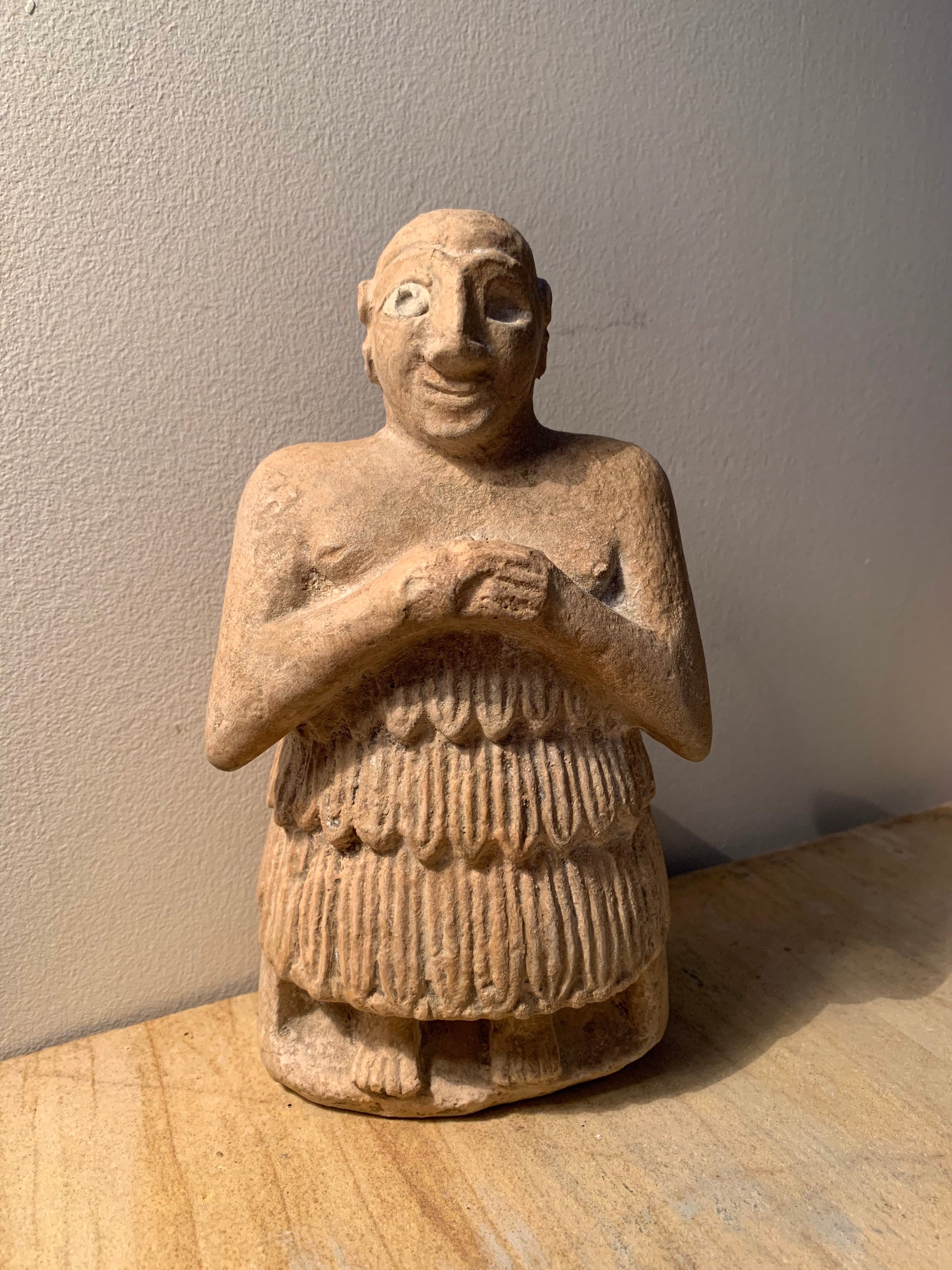 Sumerian temple statue - Mesopotamia - Replica of rare ancient ...