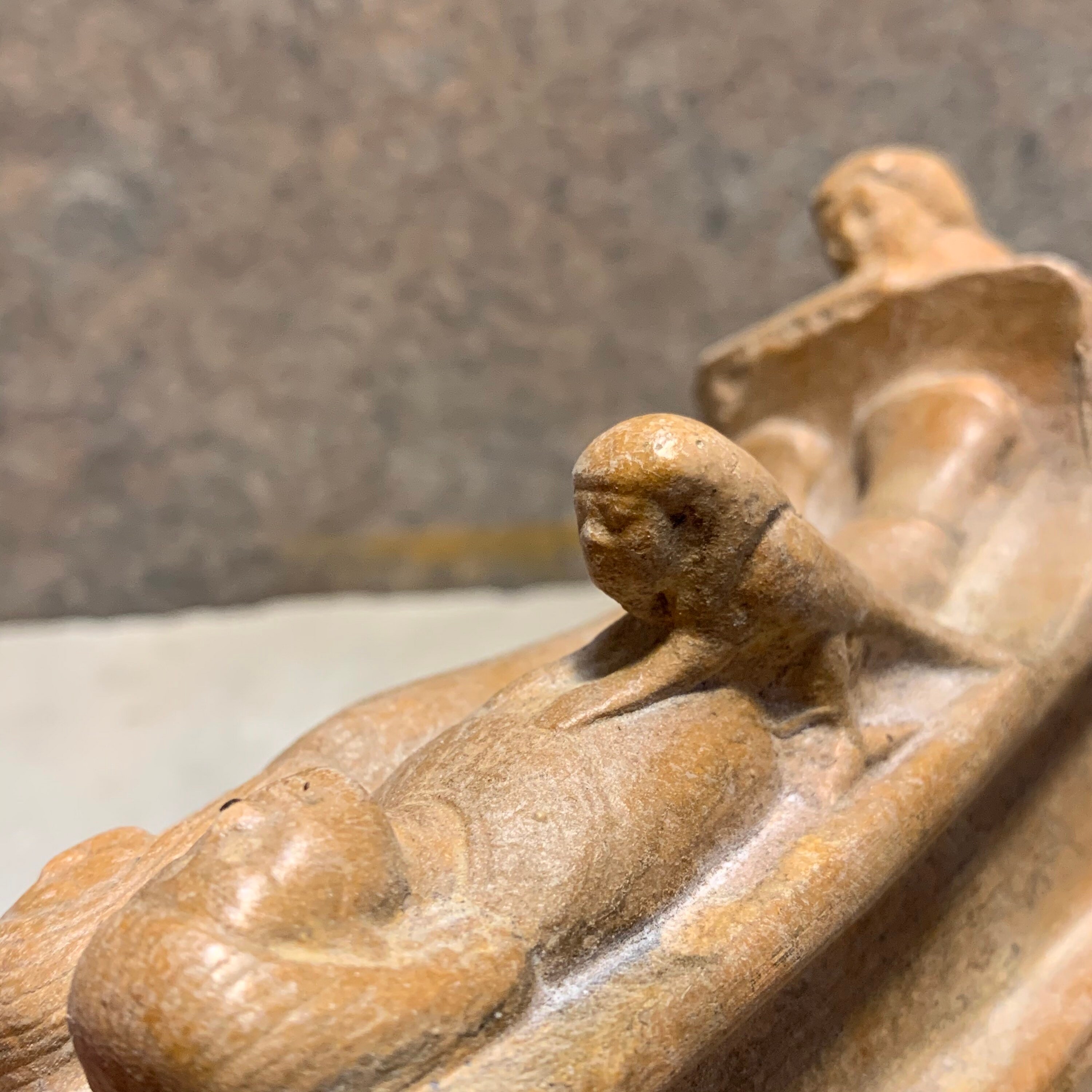 Egyptian Ushabti statue replica. - Double shabti of married couple ...