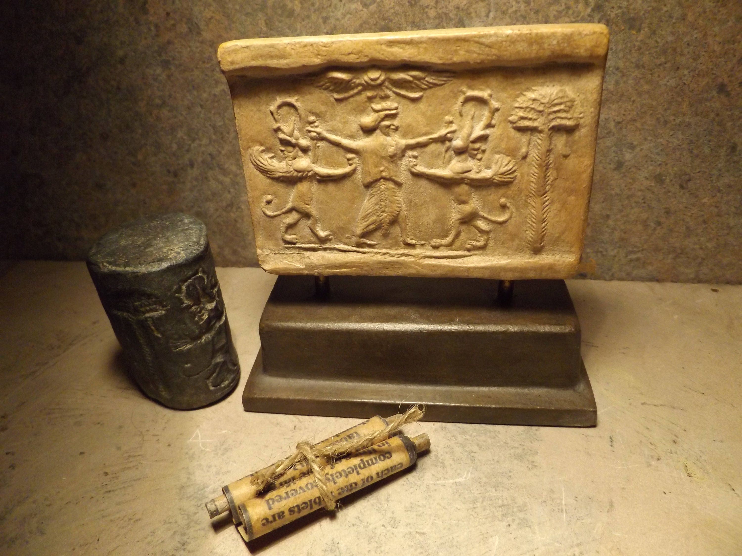 Mesopotamia / Persian cylinder seal & impression replica Achaemenid period