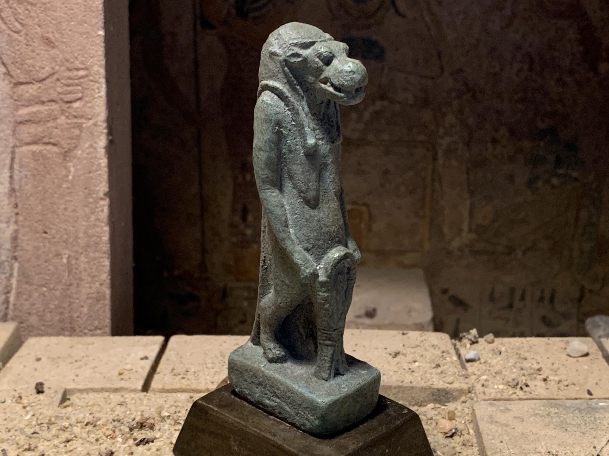 Egyptian statue Taweret - Hippopotamus.Protector Goddess of childbirth ...