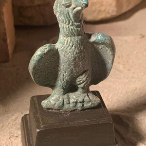 Zeus and Aquila Ancient Greek / Roman Art. Eagle Statue and Amulet ...