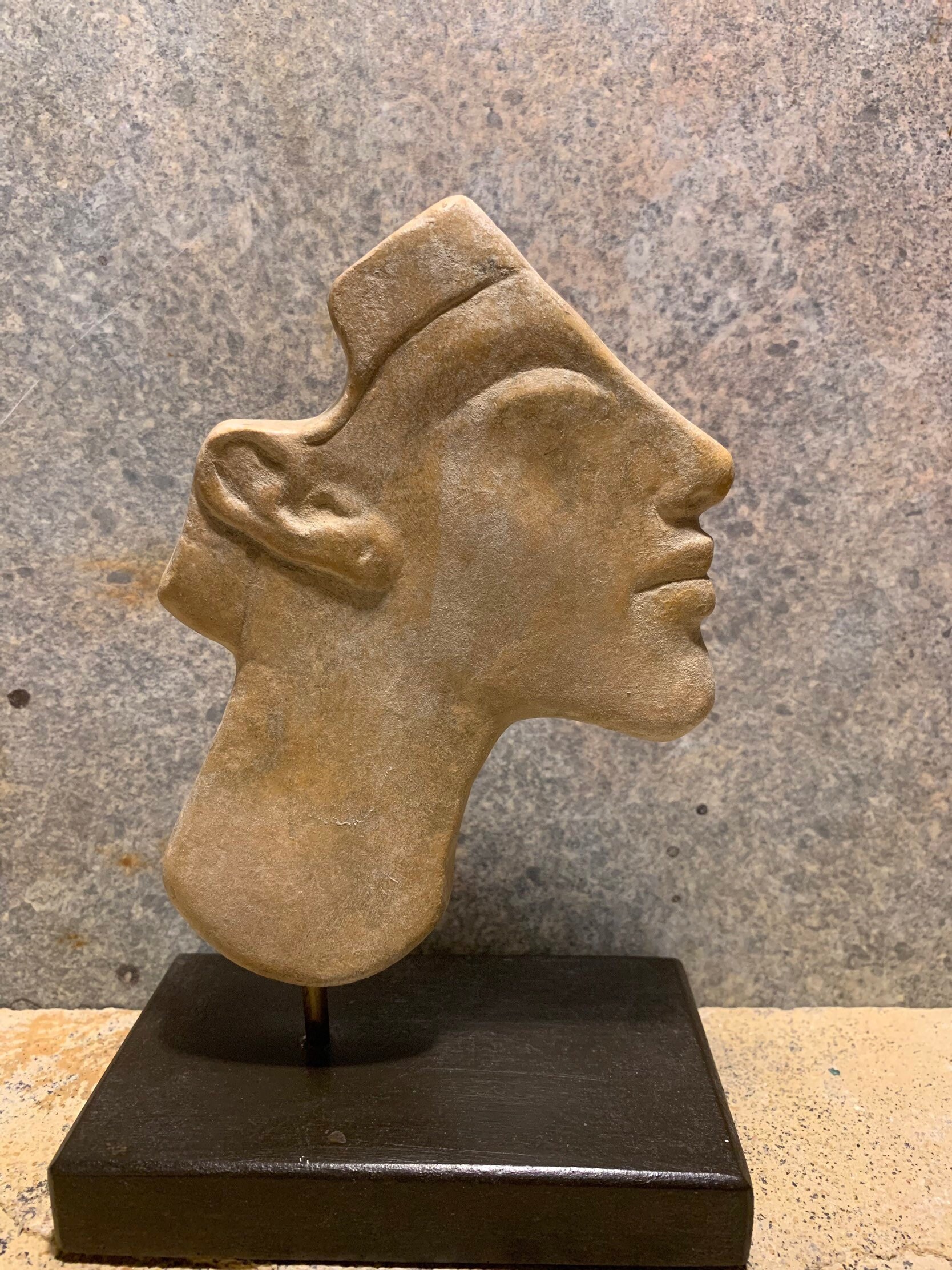 Akhenaten - Egyptian art replica relief inlay from Amarna period - 18th ...
