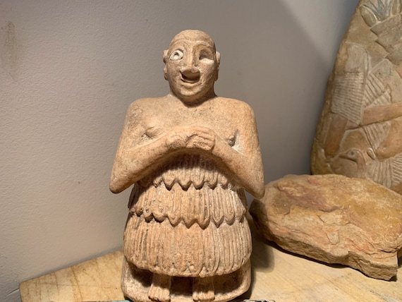Sumerian Temple Statue Mesopotamia Replica of Rare Ancient - Etsy