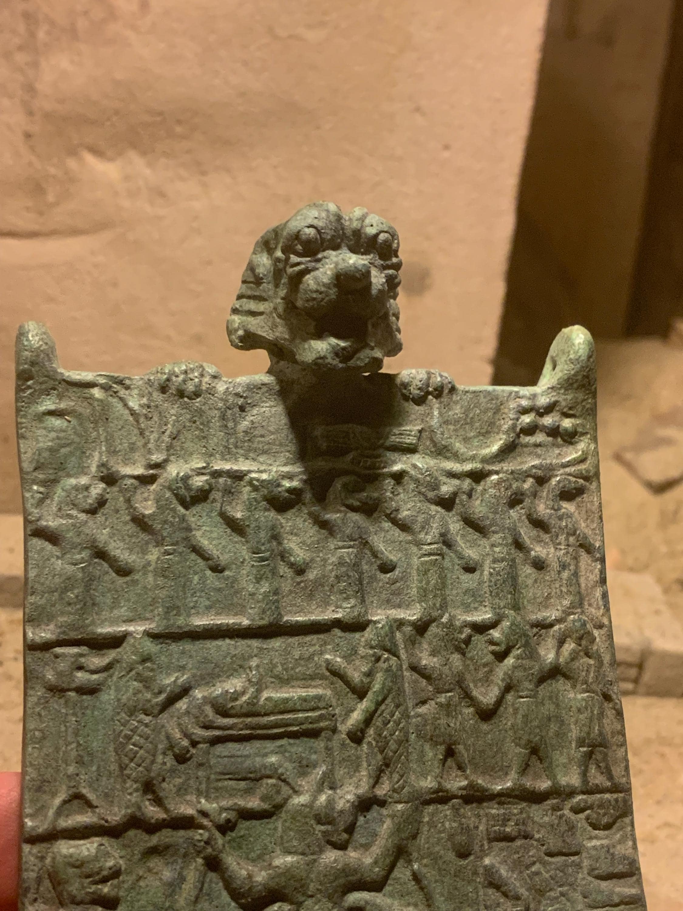 Pazuzu - Mesopotamia / Sumerian art / sculpture - 'Hell plaque ...
