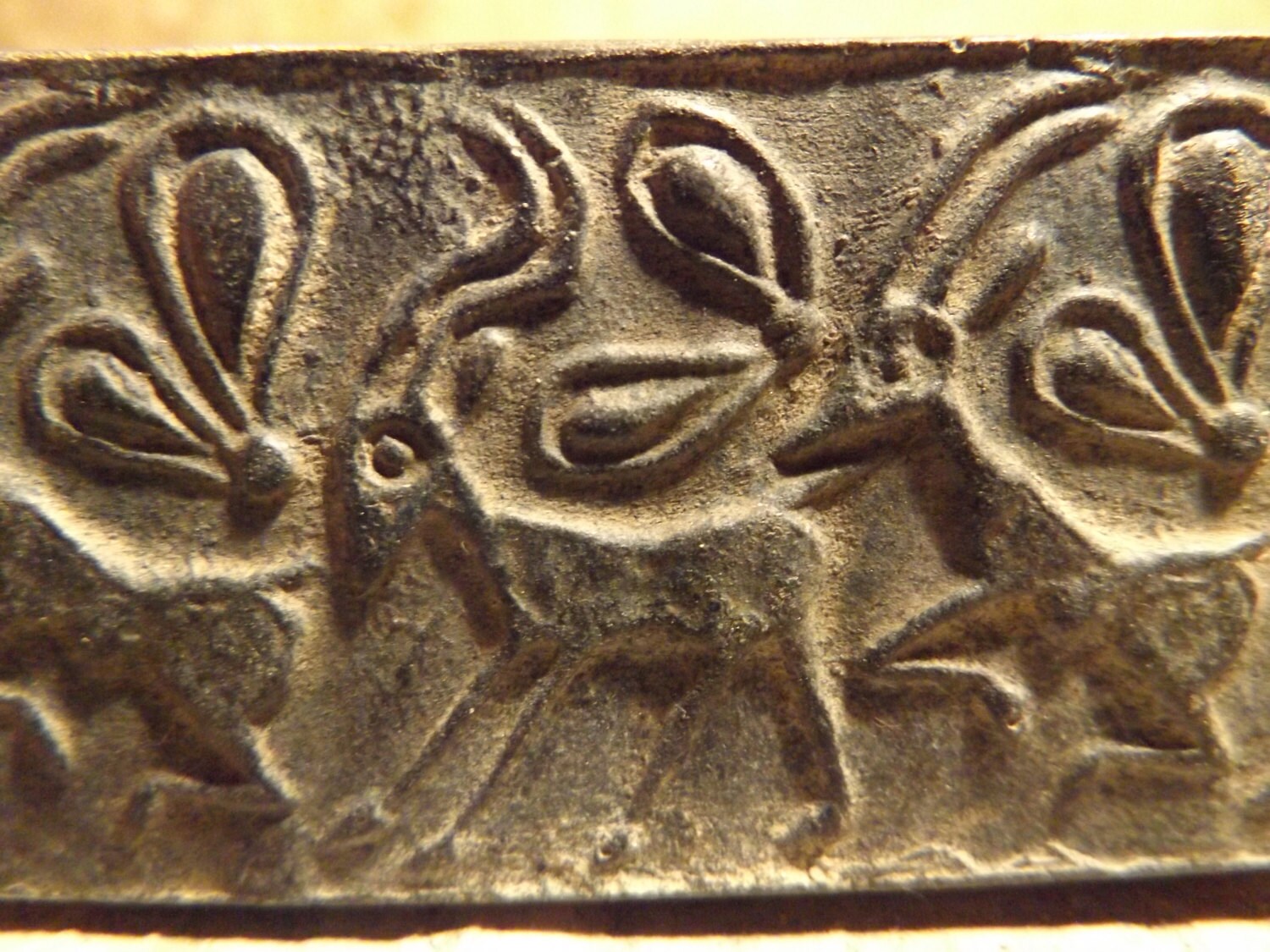 Mesopotamian cylinder seal impression replica - Proto-Elamite epoch ...