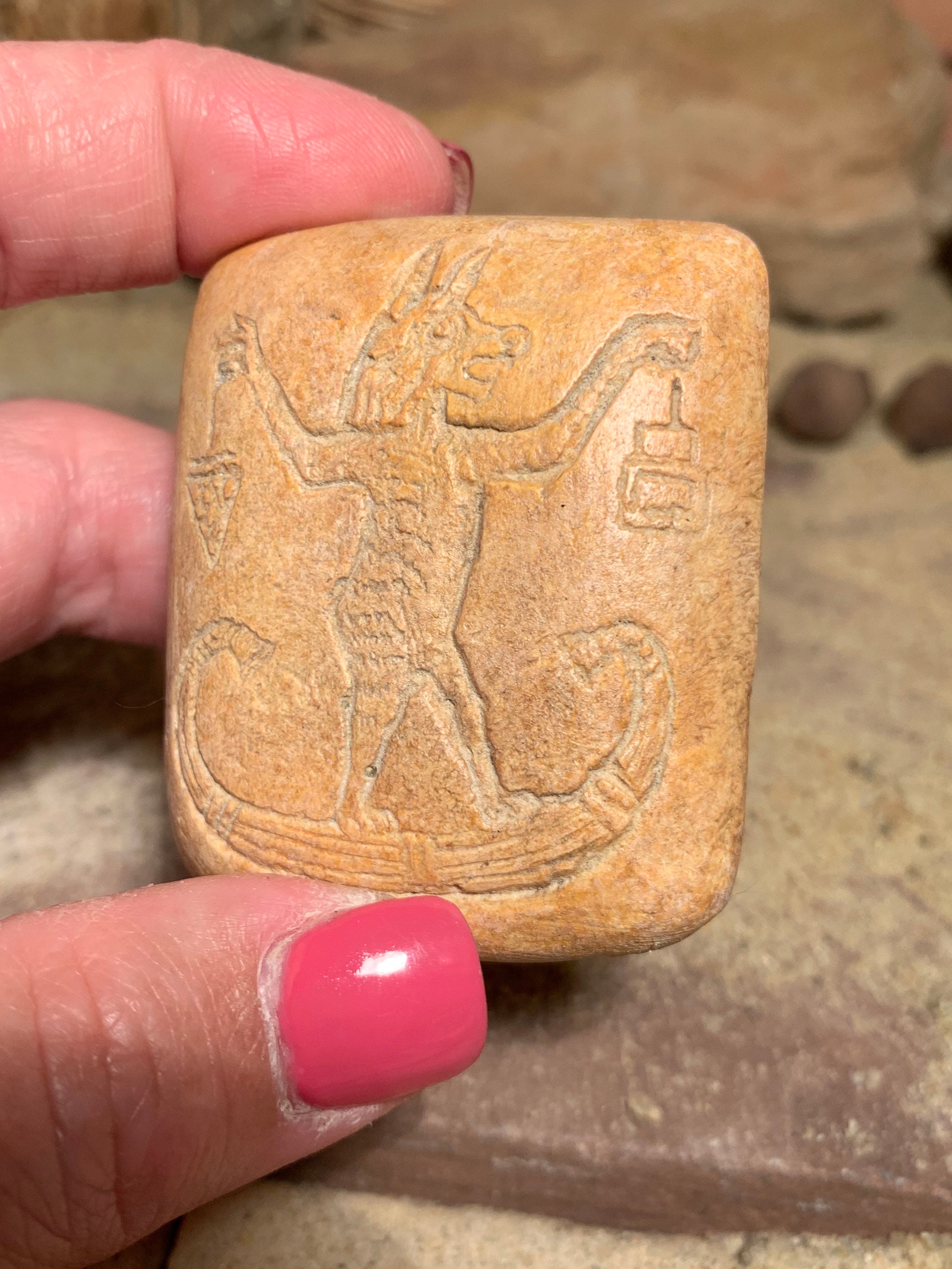 Mesopotamia - Lamashtu Cuneiform tablet replica - Assyrian / Babylonian ...