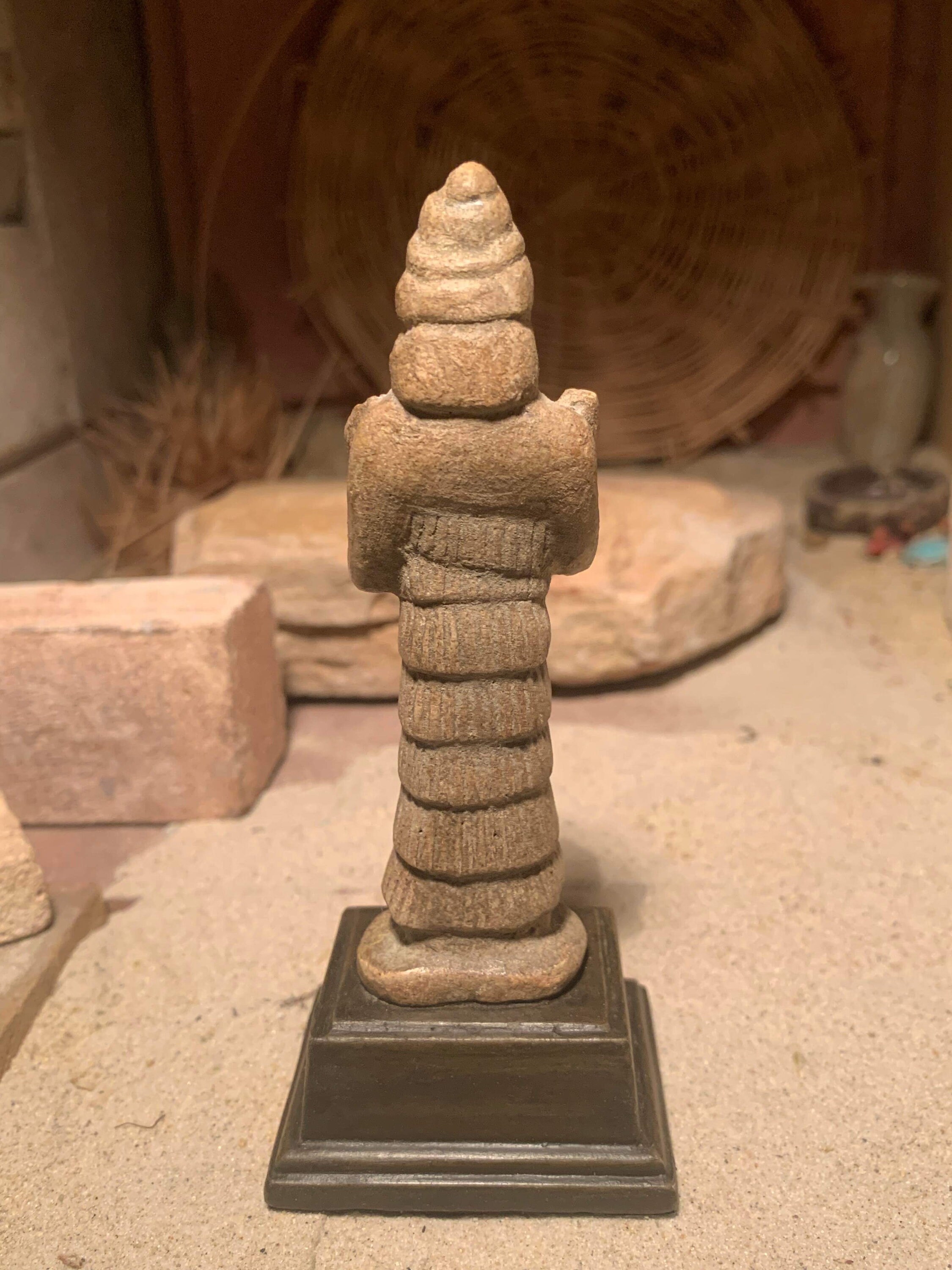 Sumerian statue replica. Lord Enki Statue.