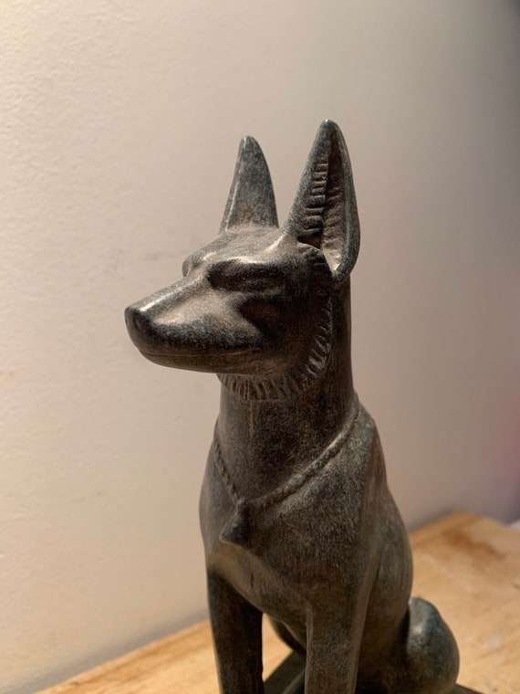 Egyptian Statue/ Sculpture / Art Anubis Pharaoh Hound / - Etsy