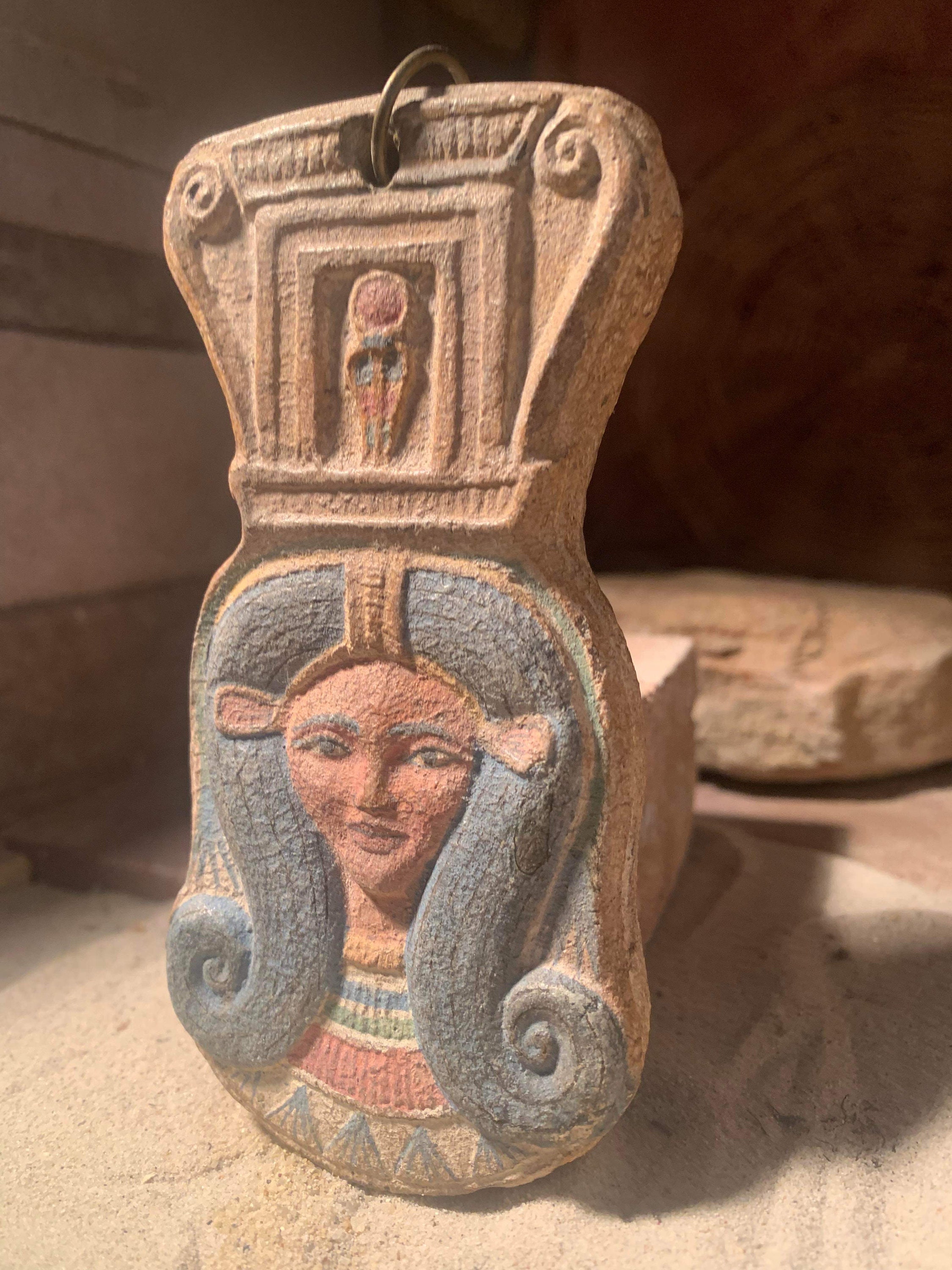 Egyptian art - Hathor / Het-Hur- Goddess of love and music. Hanging ...