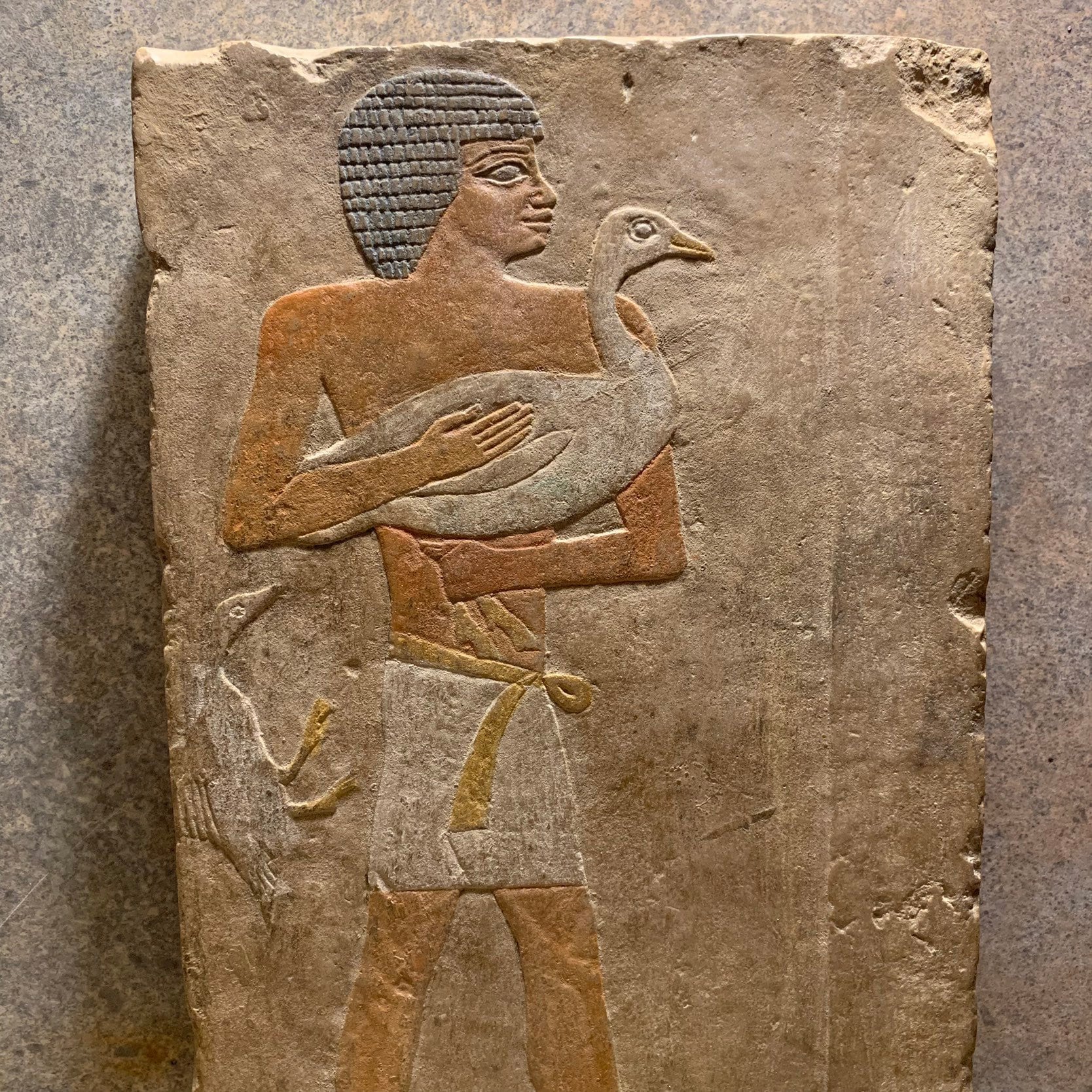 Egyptian relief 5th dynasty offering bearer