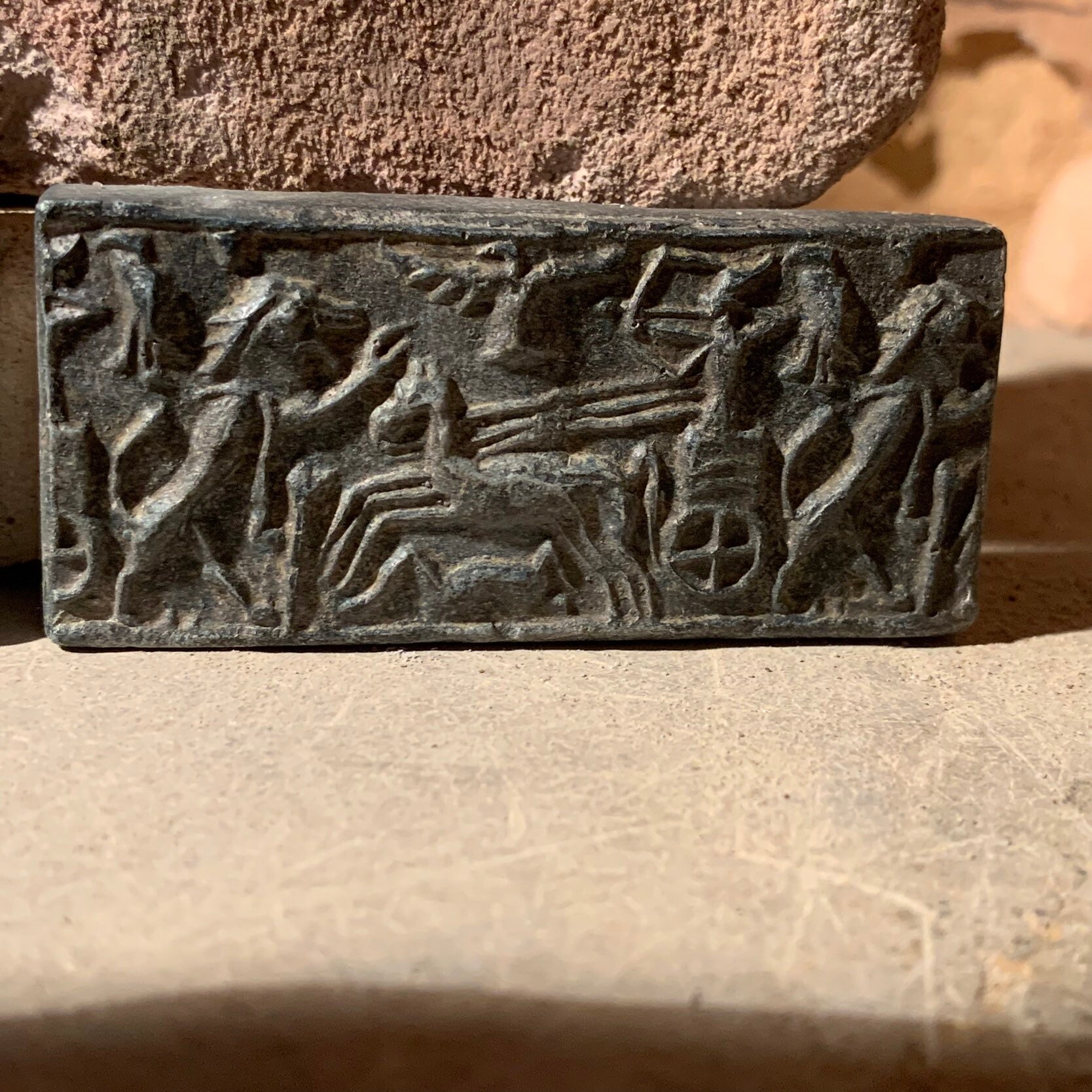 Cylinder seal impressions from ancient Ugarit & Persia. Early ...