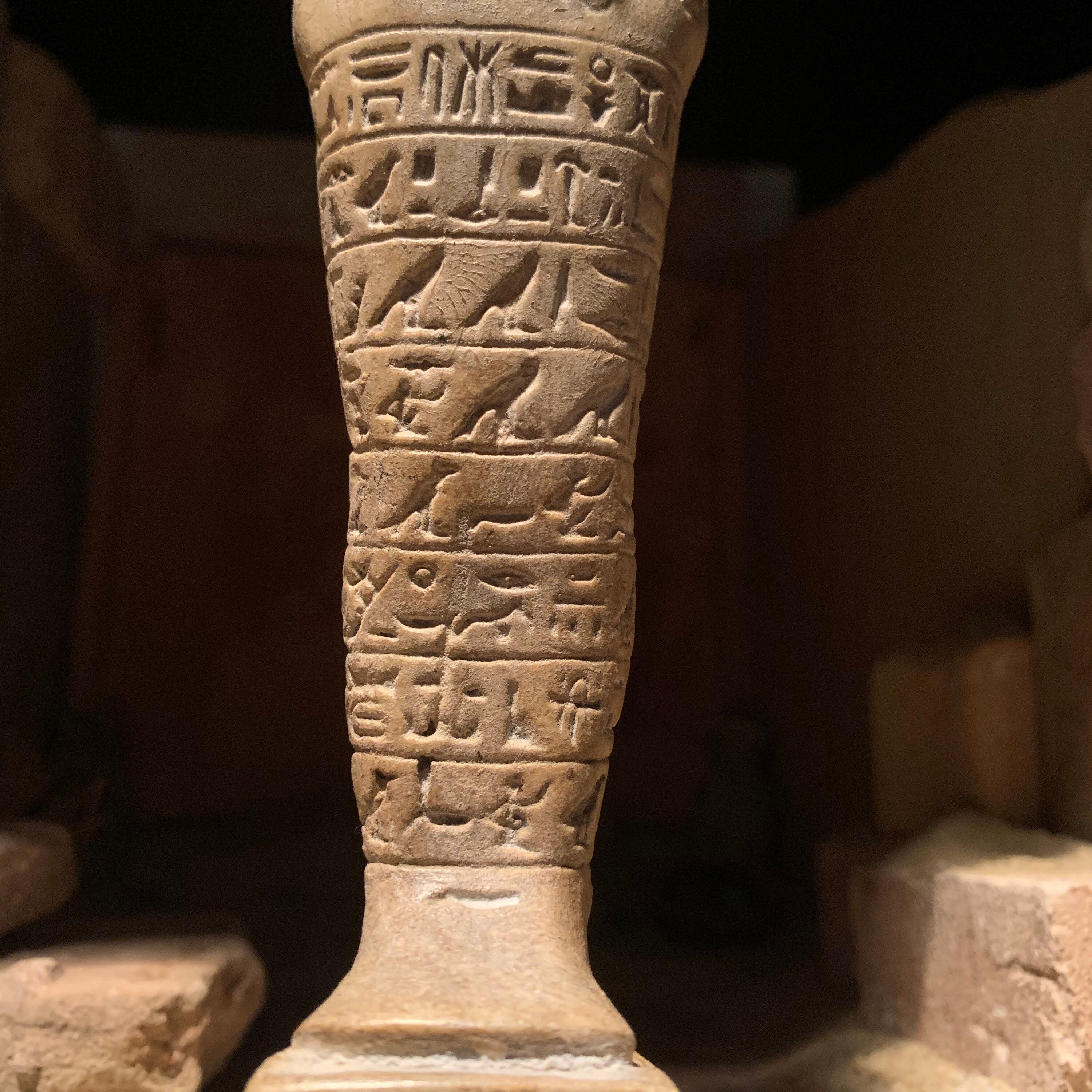 Egyptian statue - Ushabti / Shabti figure replica. 26th dynasty sculpture.