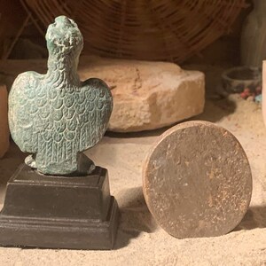 Zeus and Aquila Ancient Greek / Roman Art. Eagle Statue and Amulet ...