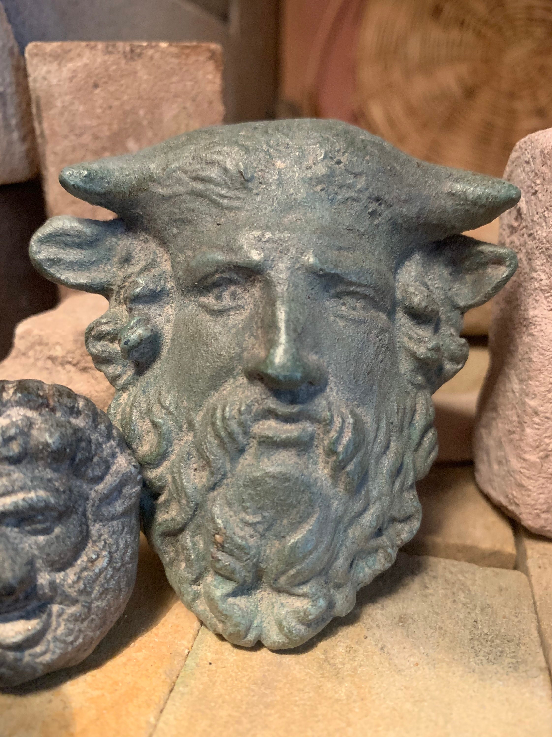 Satyr trio Achelous - Etruscan / Greek / Sculpture Statue set - Museum ...