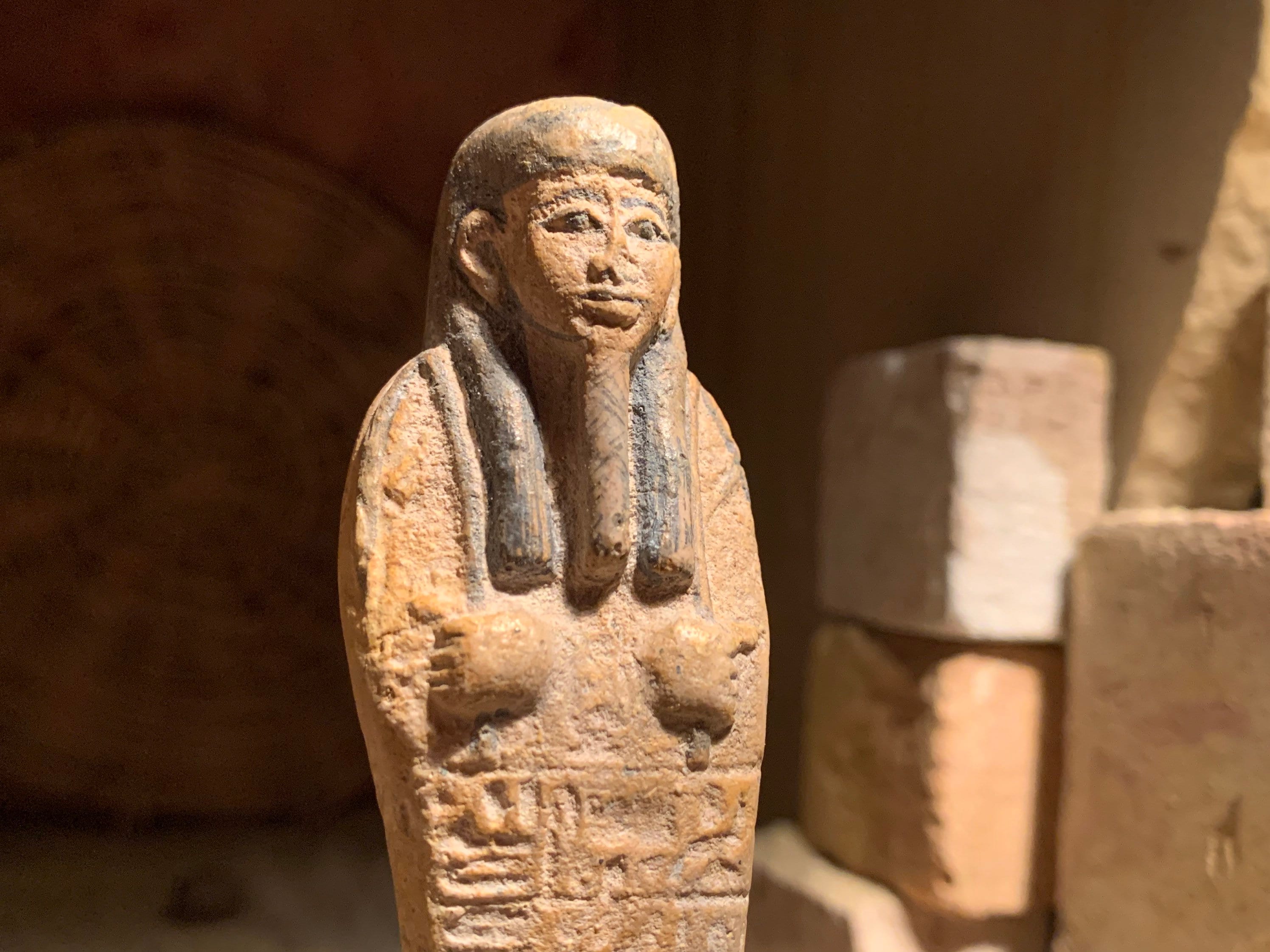 Egyptian Ushabti / mummy figure fragment replica