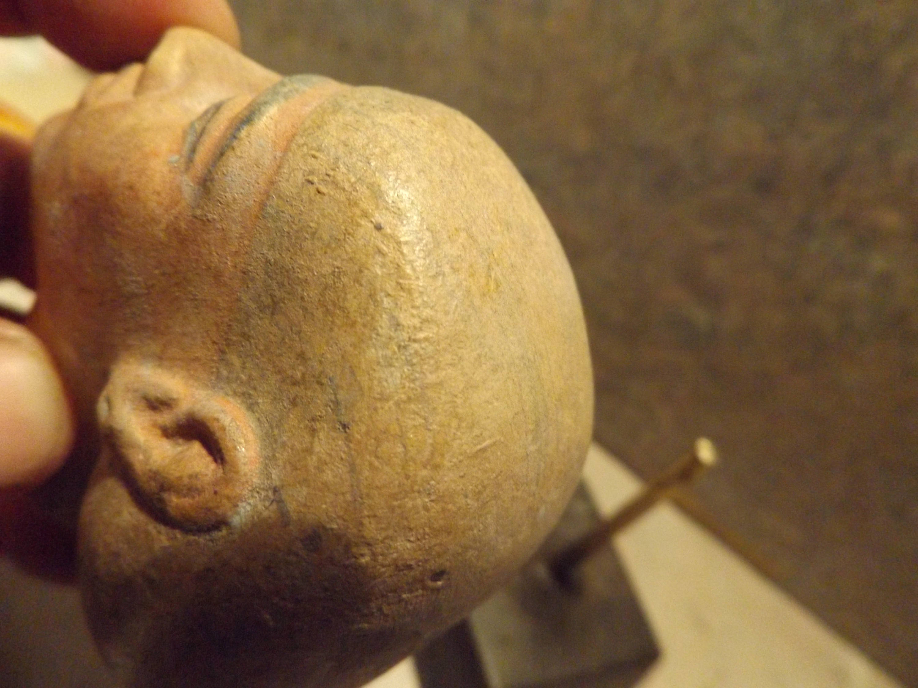 Egyptian Statue / Akhenaten's mother statue fragment replica of Queen ...