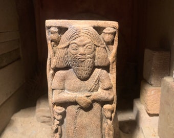 Biblical History Fragment King Hazael of Damascus. Arslan Tash Relief ...