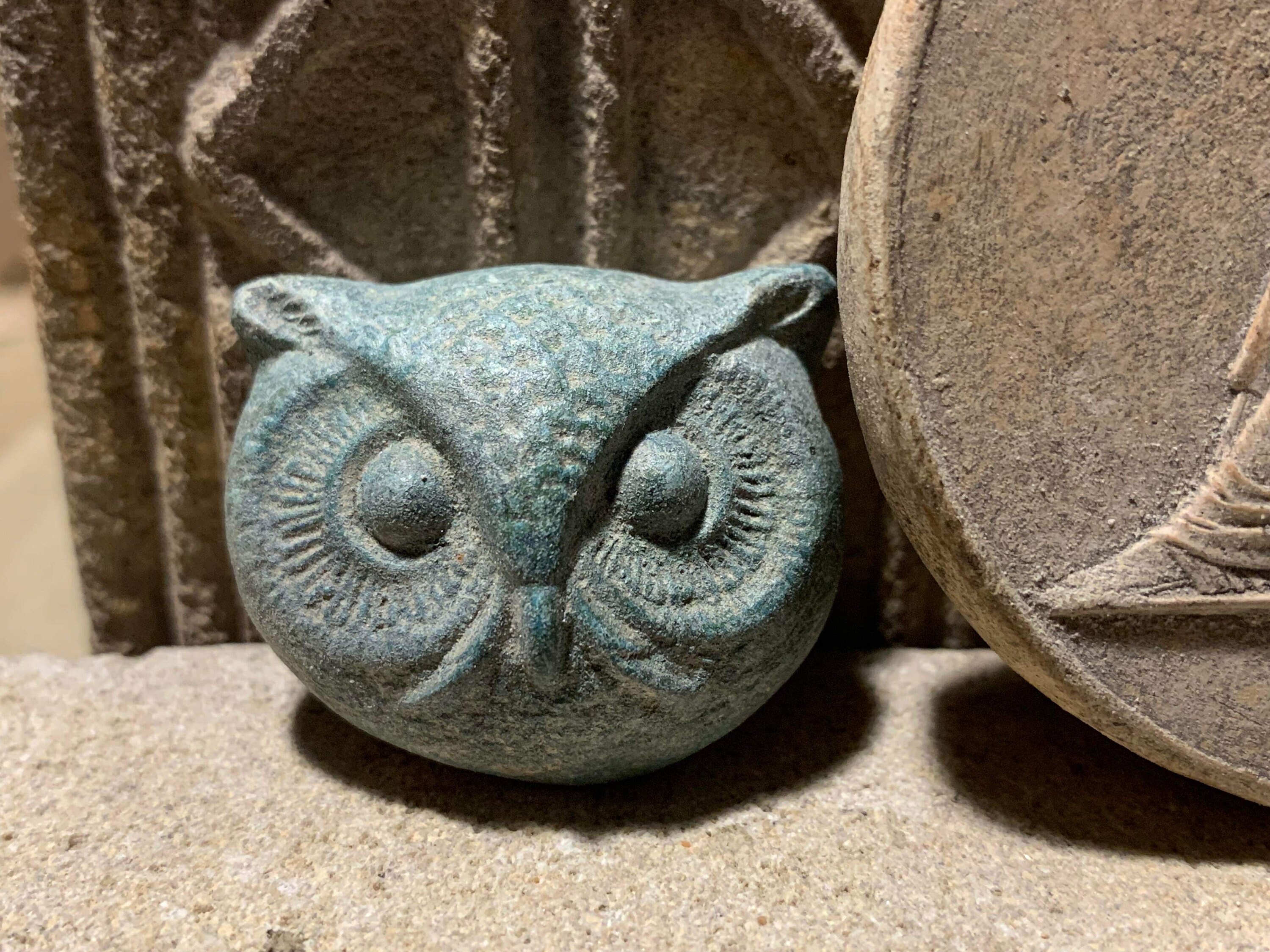 Athena / Athene Greek goddess & mascot owl replica amulet from the ...