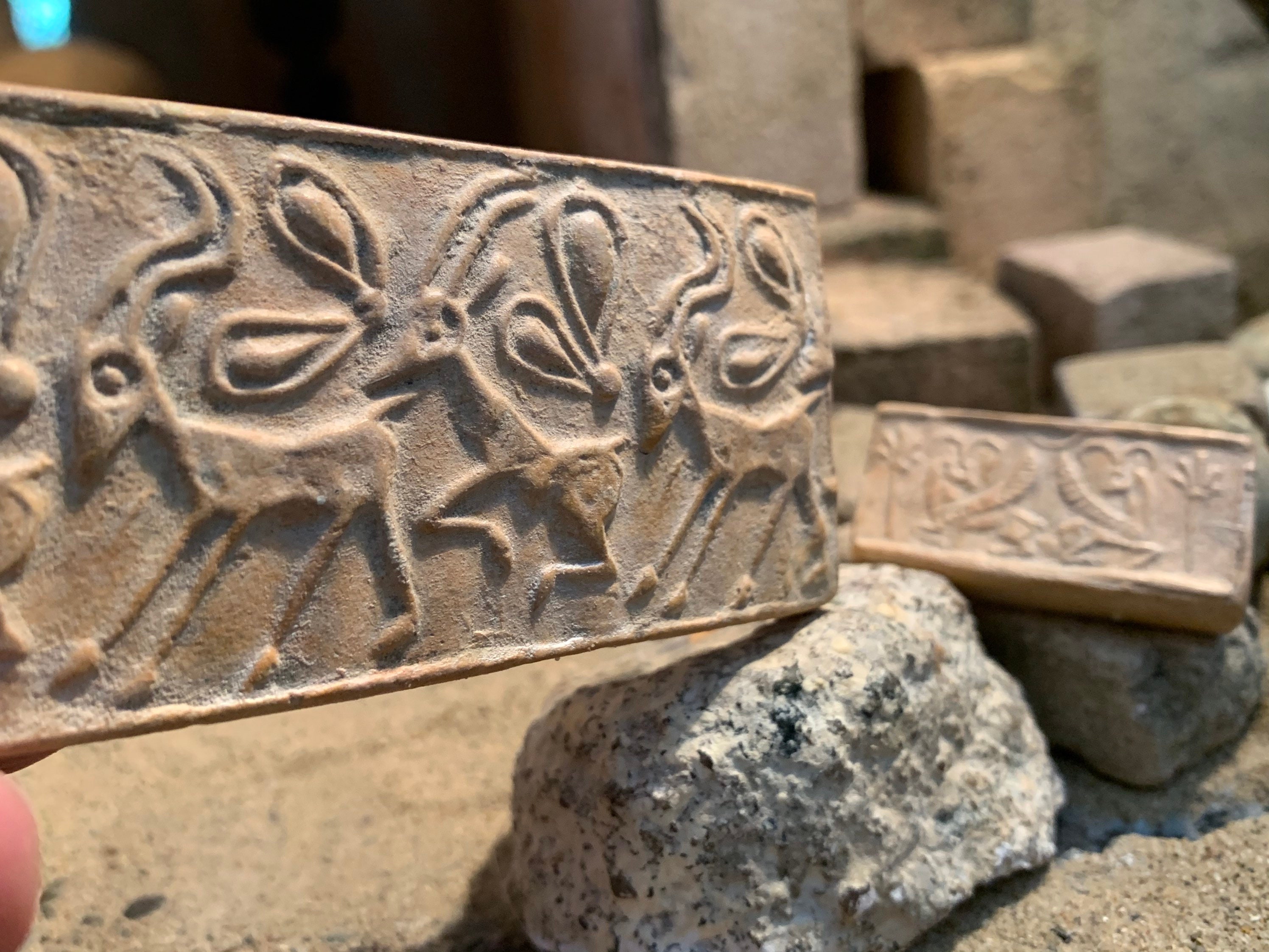 Mesopotamian cylinder seal impression replicas - Assyrian and Proto ...