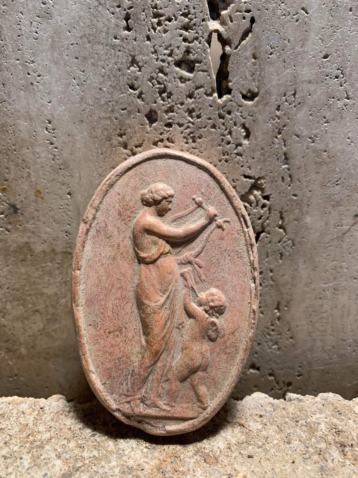 Artemis / Diana with Eros / Cupid - Greek / Roman cameo - Musical interlude