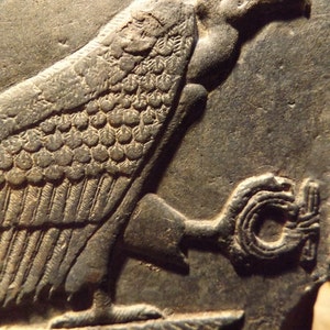 Egyptian Art / Sculpture Relief of Nekhbet - Vulture Goddess ...